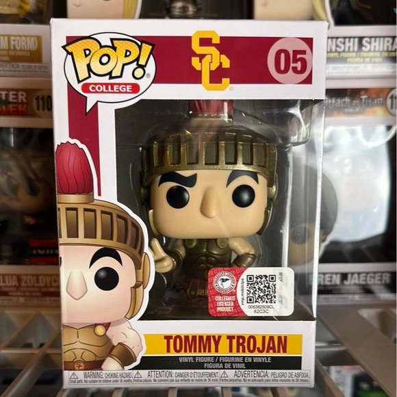 Funko | Toys | Funko Pop College Mascots Usc Traveler Tommy Trojan ...
